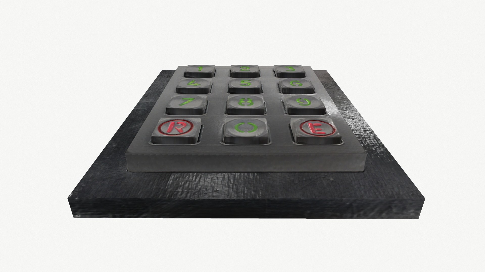 3D Model New Keypad - TurboSquid 1755248