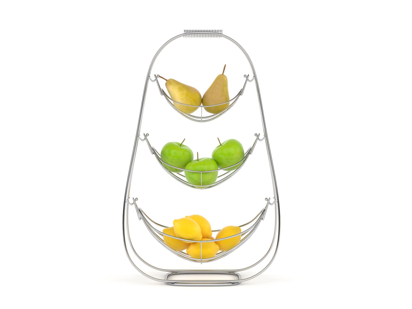 3D Fruit Storage Basket Model - TurboSquid 1579423