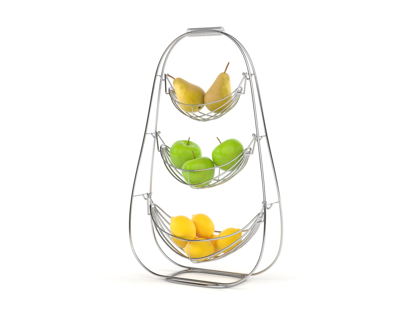3D Fruit Storage Basket Model - TurboSquid 1579423