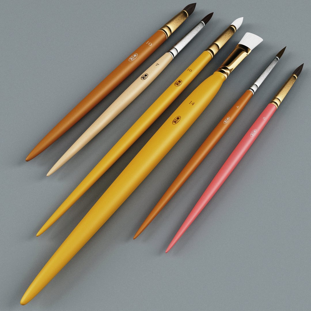 3d Artist Painting Brushes V2
