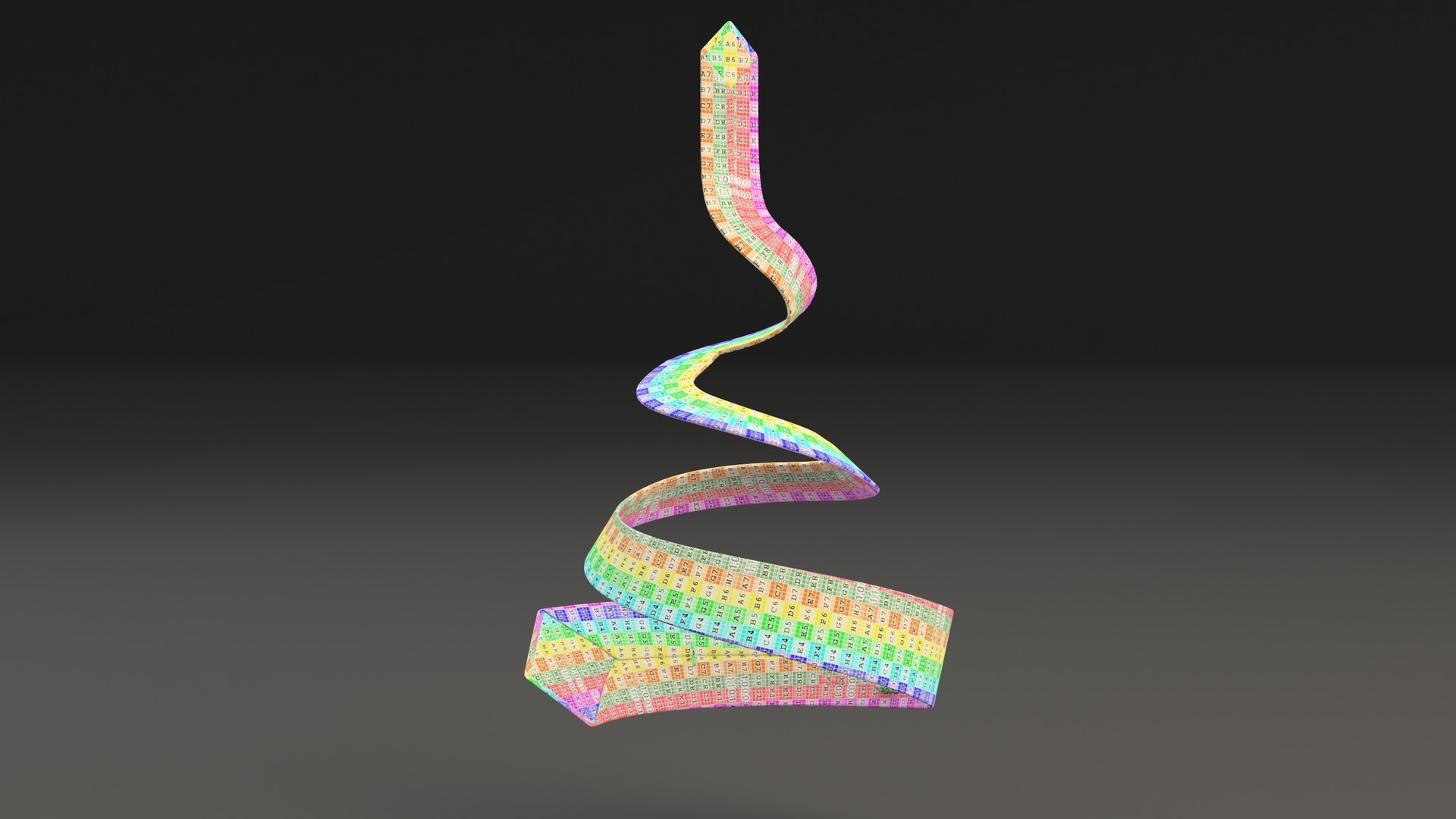 3D Tie Helix Model - TurboSquid 1668358