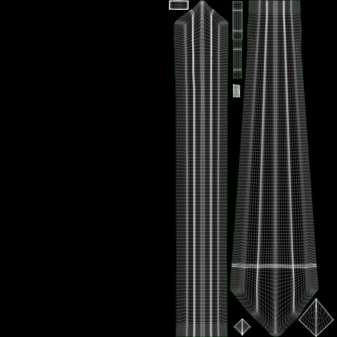 3D Tie Helix Model - TurboSquid 1668358