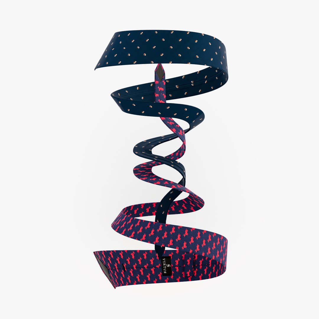 3D Tie Helix Model - TurboSquid 1668358