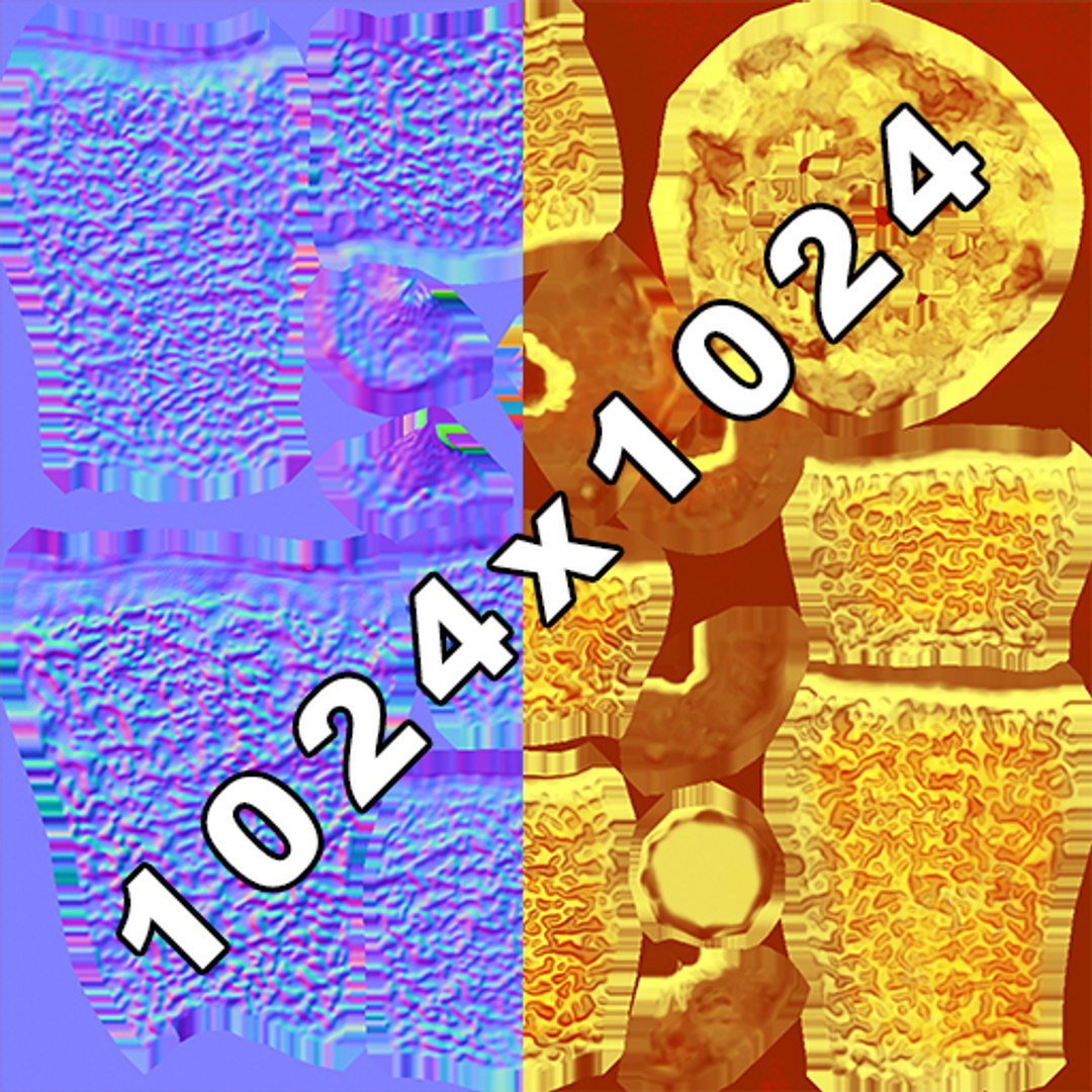 3d Model Yellow Coral