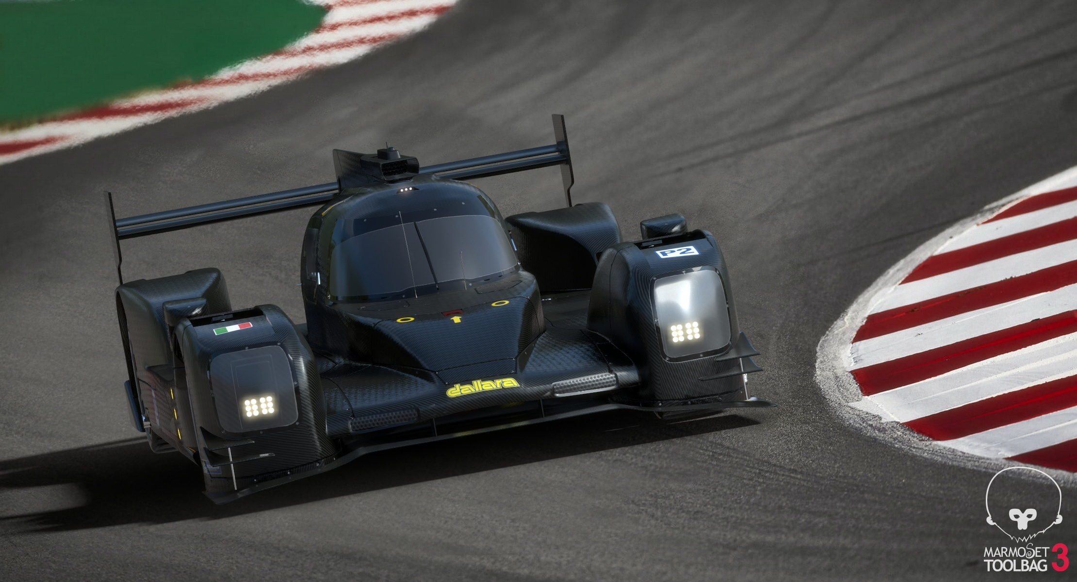 Dallara P217 WEC LMP2 Season 2020 3D model - TurboSquid 1750761