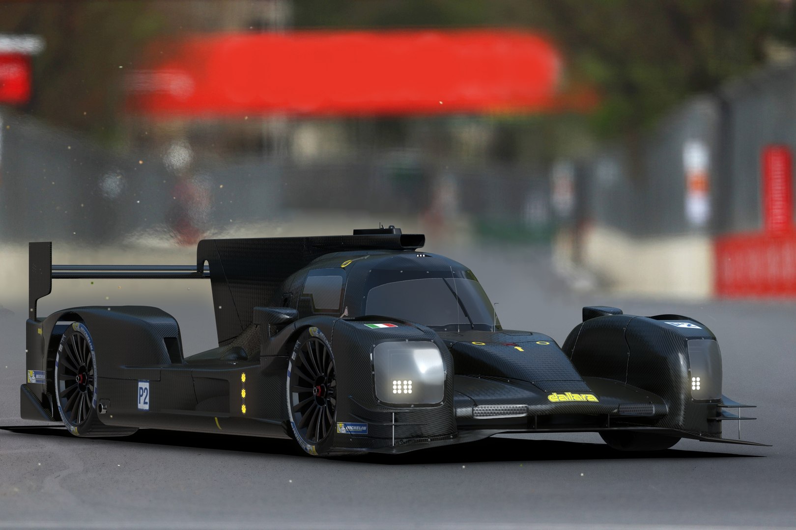 Dallara P217 WEC LMP2 Season 2020 3D Model - TurboSquid 1750761