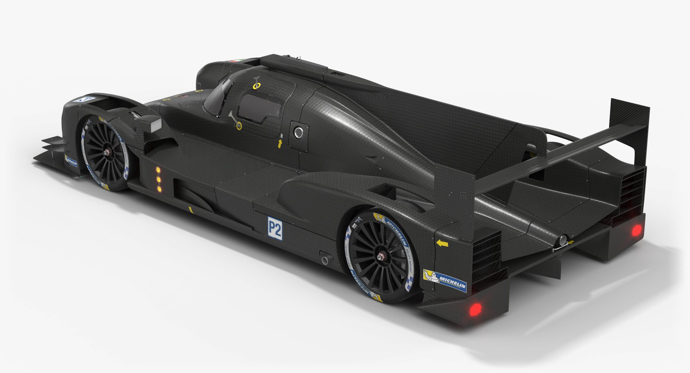 Dallara P217 WEC LMP2 Season 2020 3D model - TurboSquid 1750761