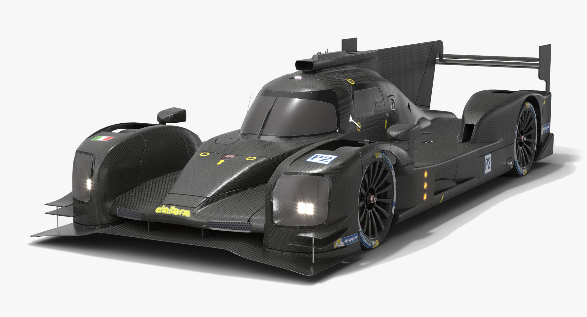 Dallara P217 WEC LMP2 Season 2020 3D model - TurboSquid 1750761
