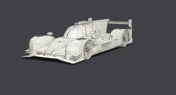 Dallara P217 WEC LMP2 Season 2020 3D model - TurboSquid 1750761