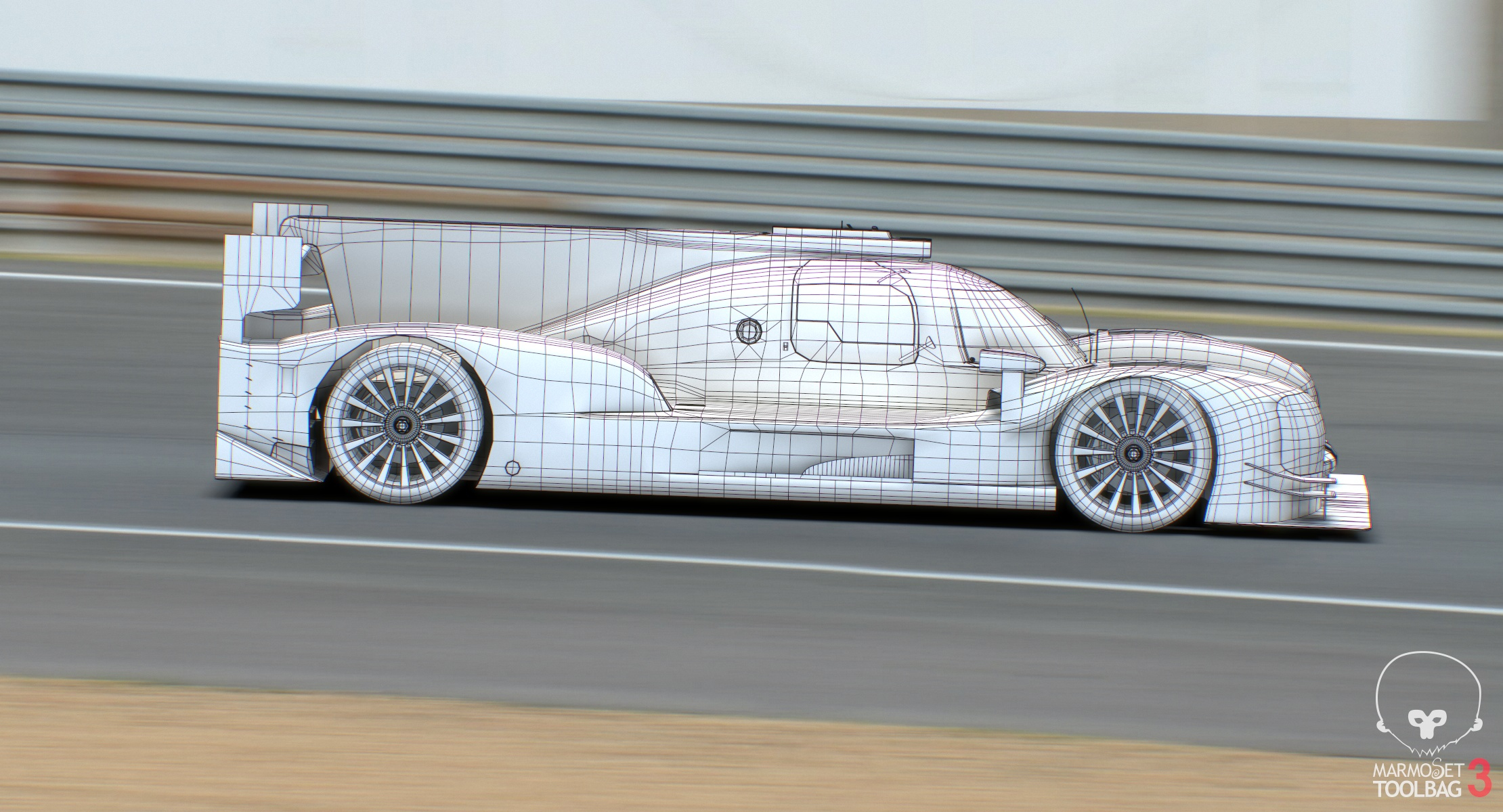 Dallara P217 WEC LMP2 Season 2020 3D model - TurboSquid 1750761