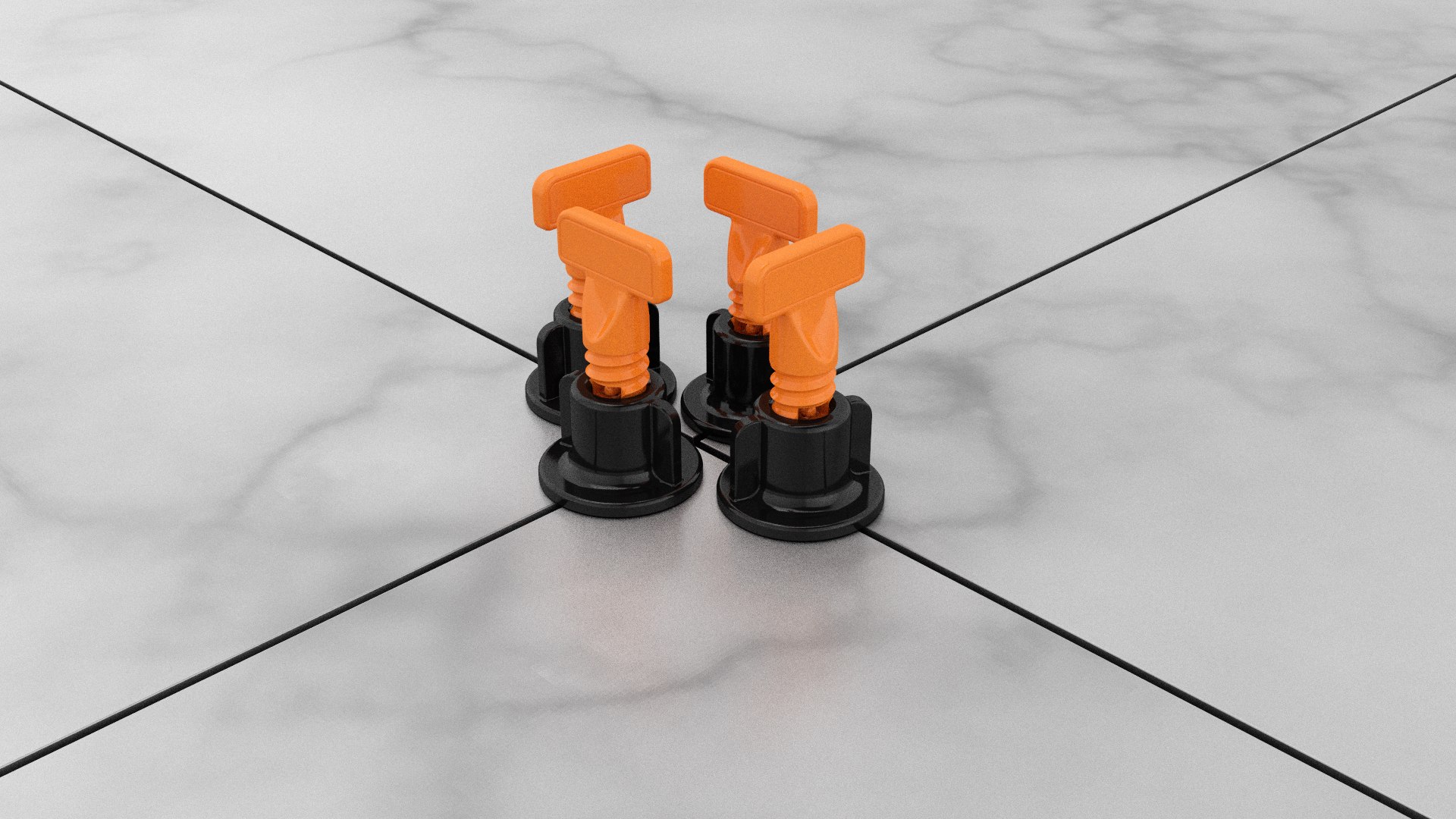 Tile Leveling Or Alignment System Tool 3D Model - TurboSquid 2141344