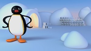 3D Pingu Models | TurboSquid