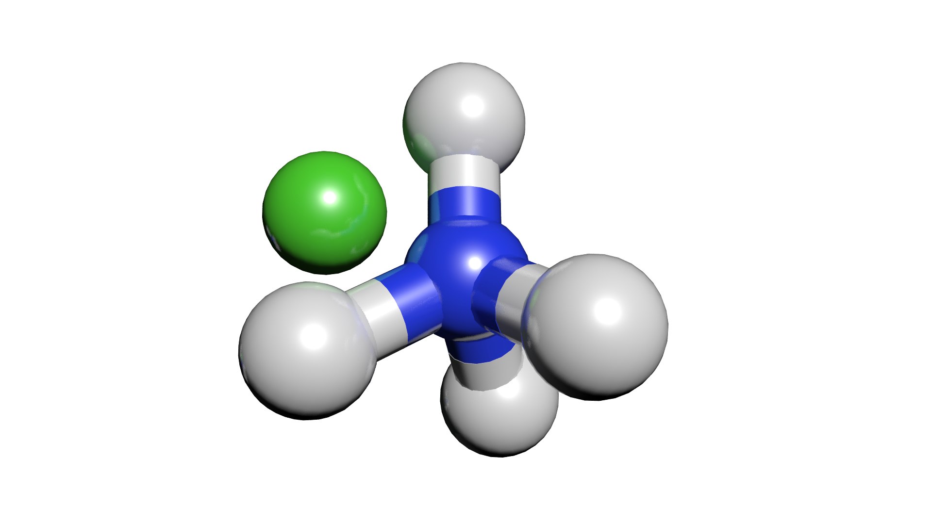 Nh4cl Ammonium Chloride Model - TurboSquid 1421877