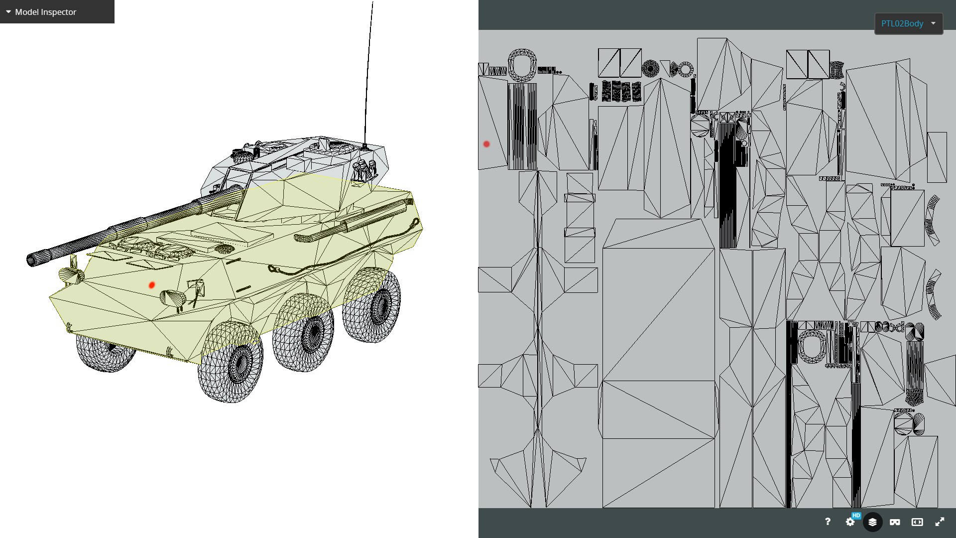 3D PLA PTL02 Wheeled Tank Destroyer - TurboSquid 2293612