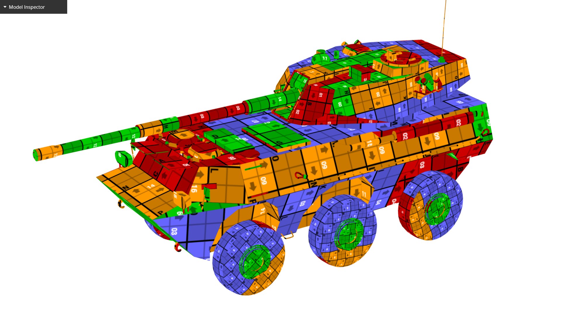 3D PLA PTL02 Wheeled Tank Destroyer - TurboSquid 2293612