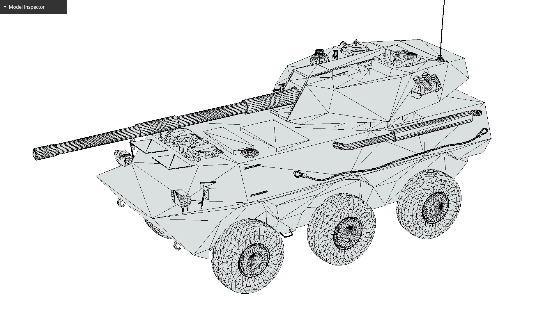 3D PLA PTL02 Wheeled Tank Destroyer - TurboSquid 2293612