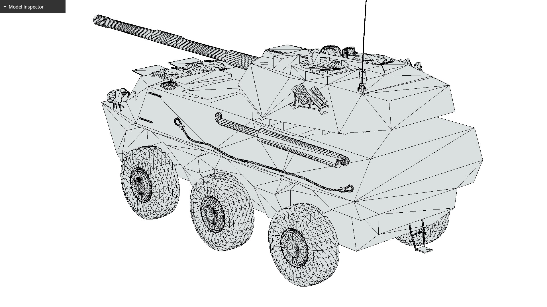 3D PLA PTL02 Wheeled Tank Destroyer - TurboSquid 2293612