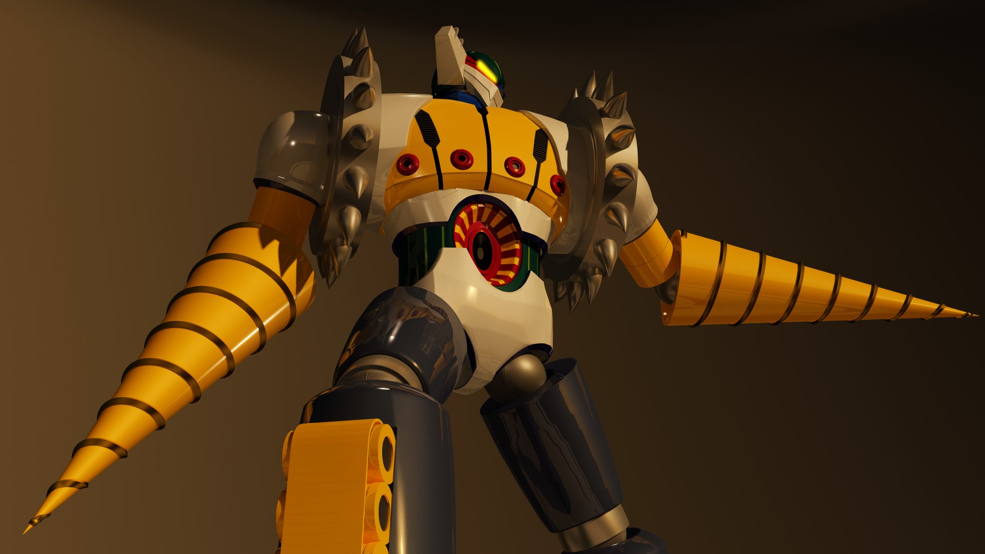 Kotetsu Jeeg Option Part Sets 3D Model - TurboSquid 2092644