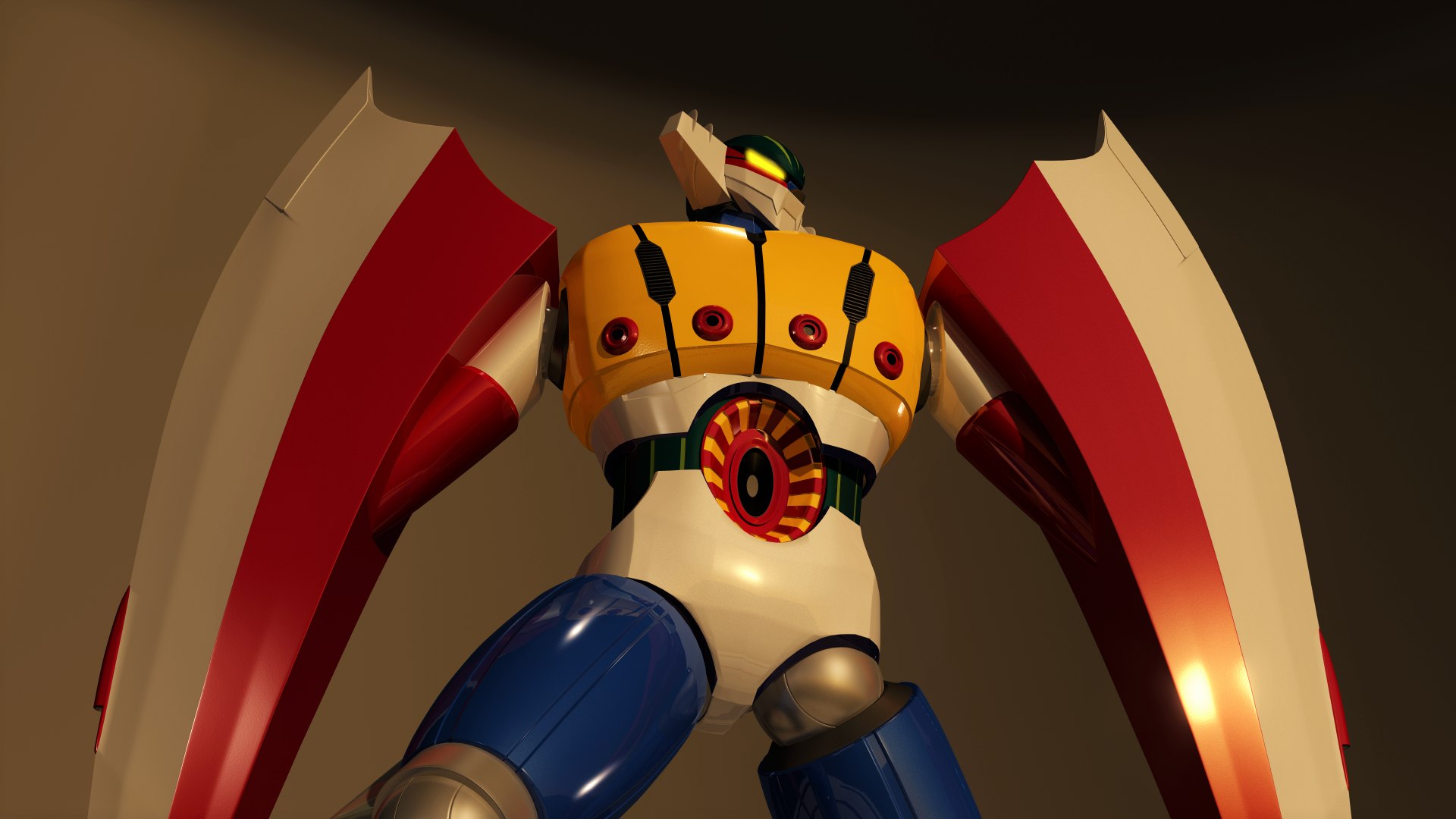 Kotetsu Jeeg Option Part Sets 3D model - TurboSquid 2092644