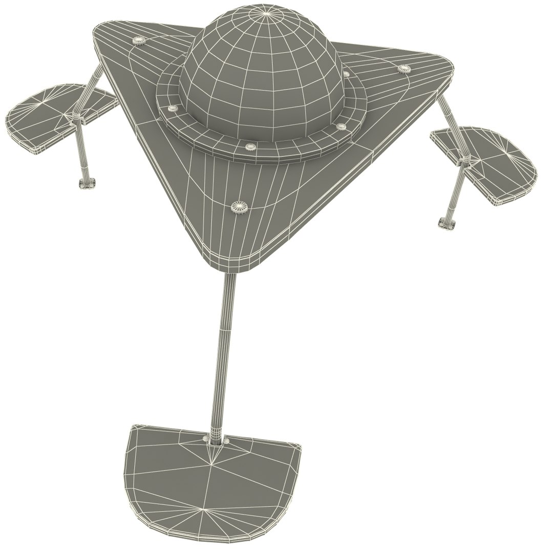 3d Childrens Table Ufo
