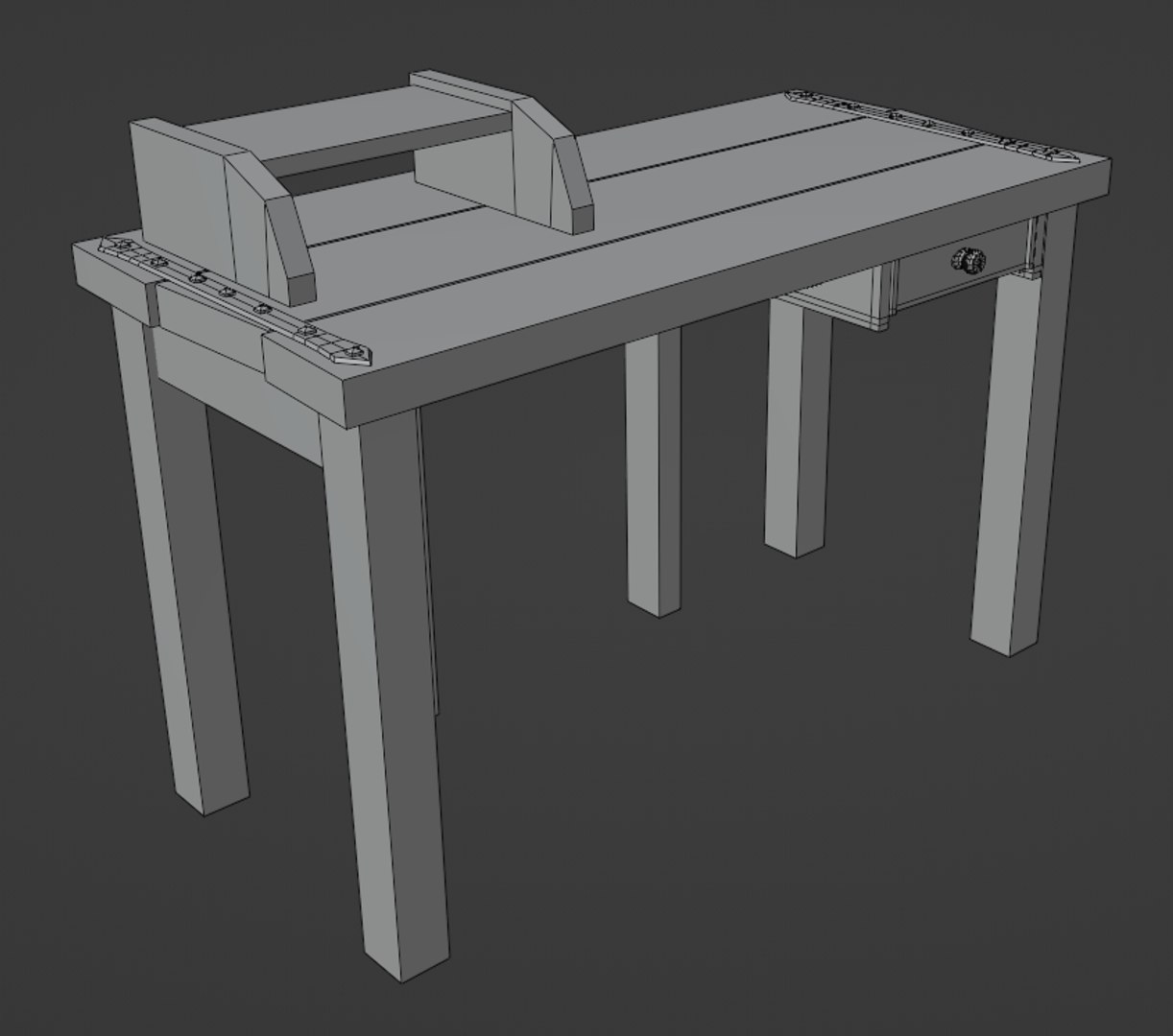 Stylized Medieval Table Pack 3D - TurboSquid 2083244