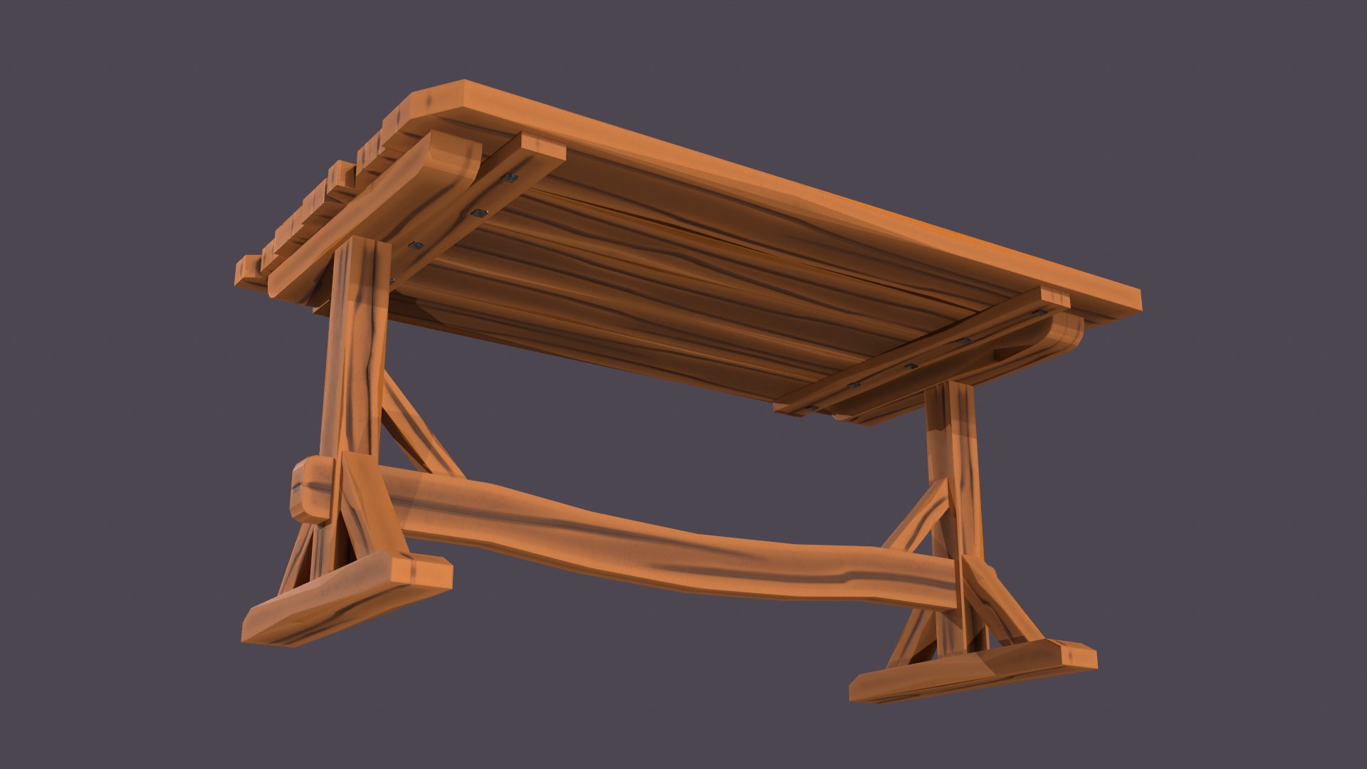 Stylized Medieval Table Pack 3D - TurboSquid 2083244