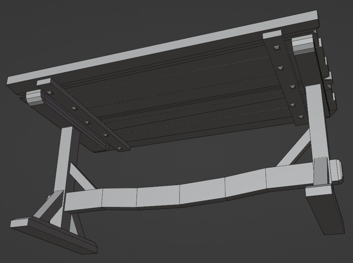 Stylized Medieval Table Pack 3D - TurboSquid 2083244