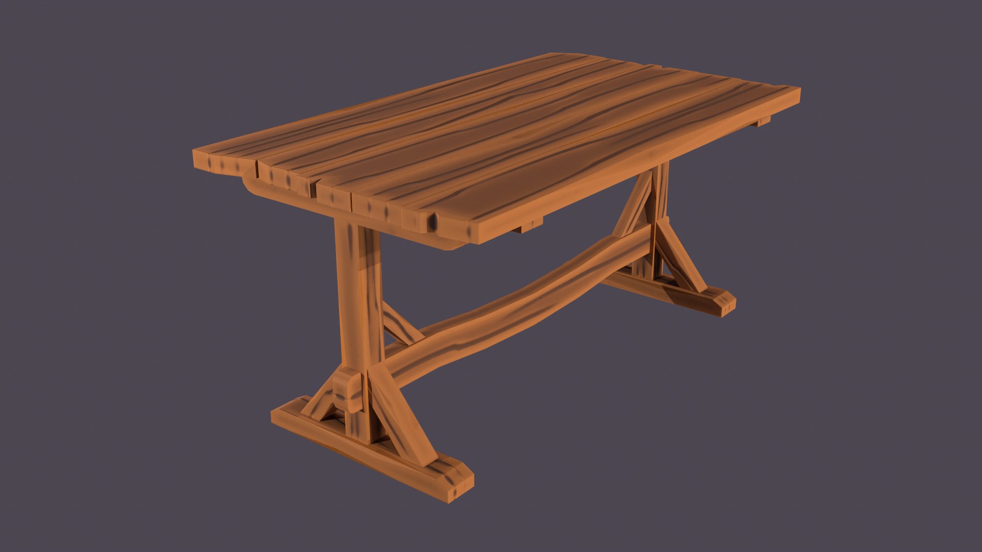 Stylized Medieval Table Pack 3D - TurboSquid 2083244