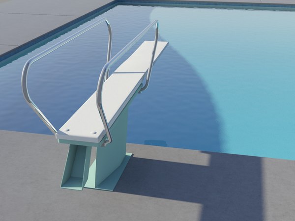 1 meter diving board max free