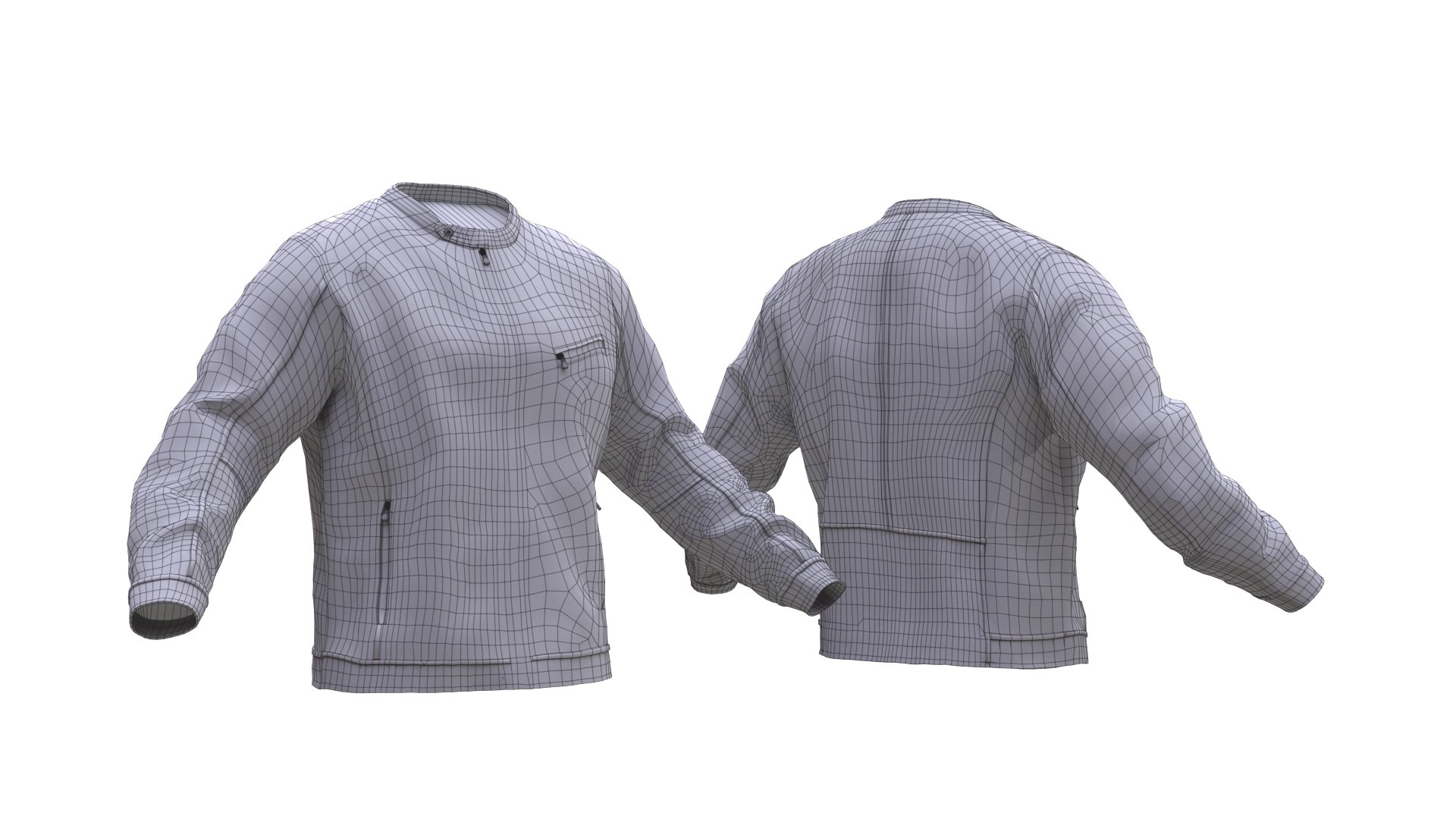 3D Model Leather Jacket 170 - All MH Bodies UE5 Skeletons - Rigged ...