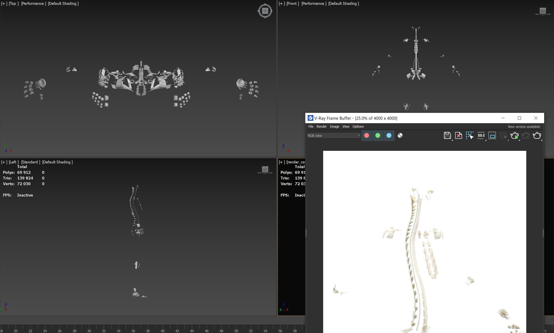 Human Female Ligaments Static model - TurboSquid 2059540