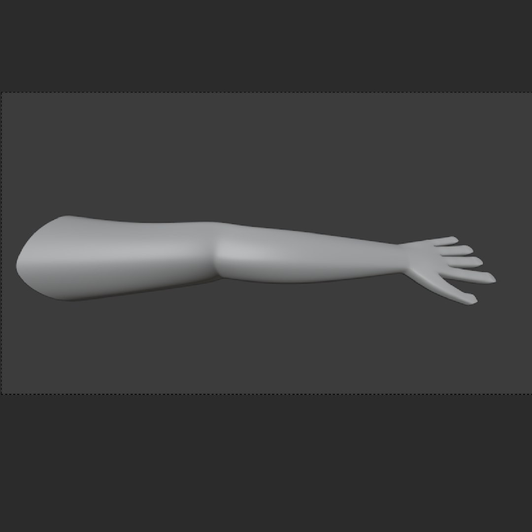 3D Cartoon Arm Model - TurboSquid 1973329