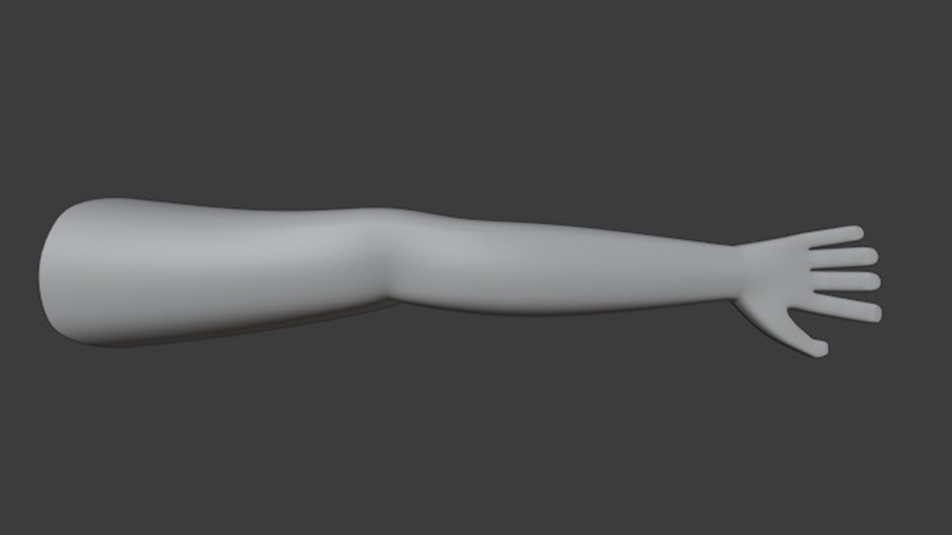 3D Cartoon Arm Model - TurboSquid 1973329