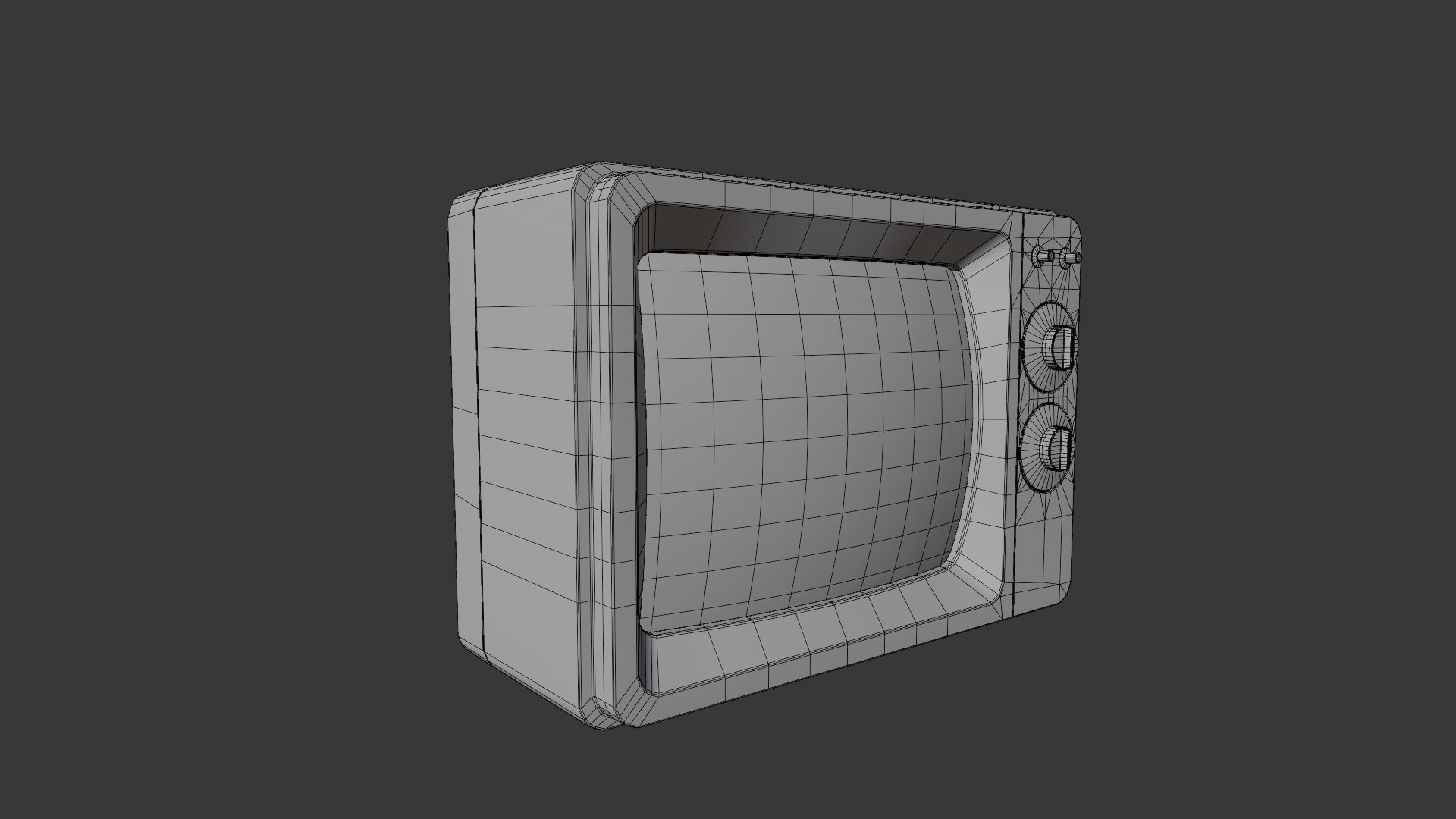 3D Retro Television - TurboSquid 2259929