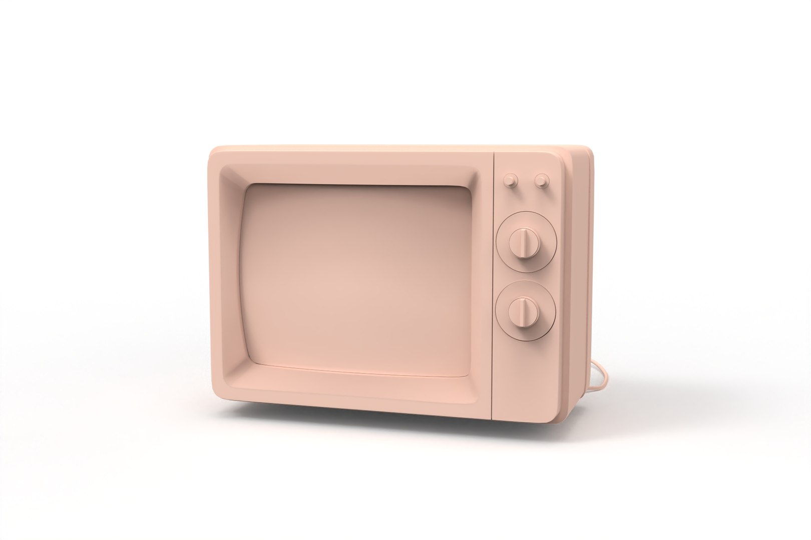 3D Retro Television - TurboSquid 2259929
