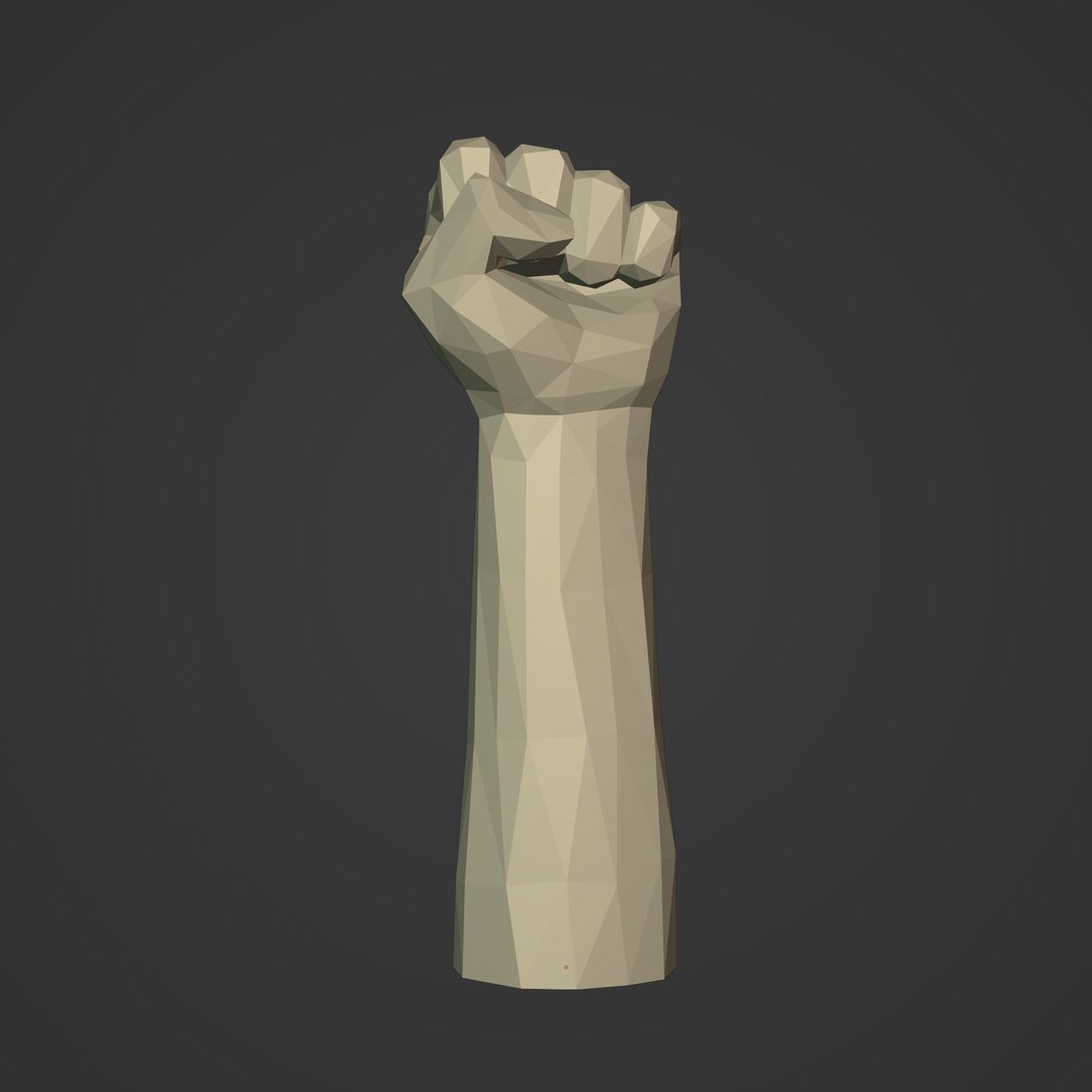 3D 3D Hand Model --- Ready For 3D Printing - TurboSquid 2104911