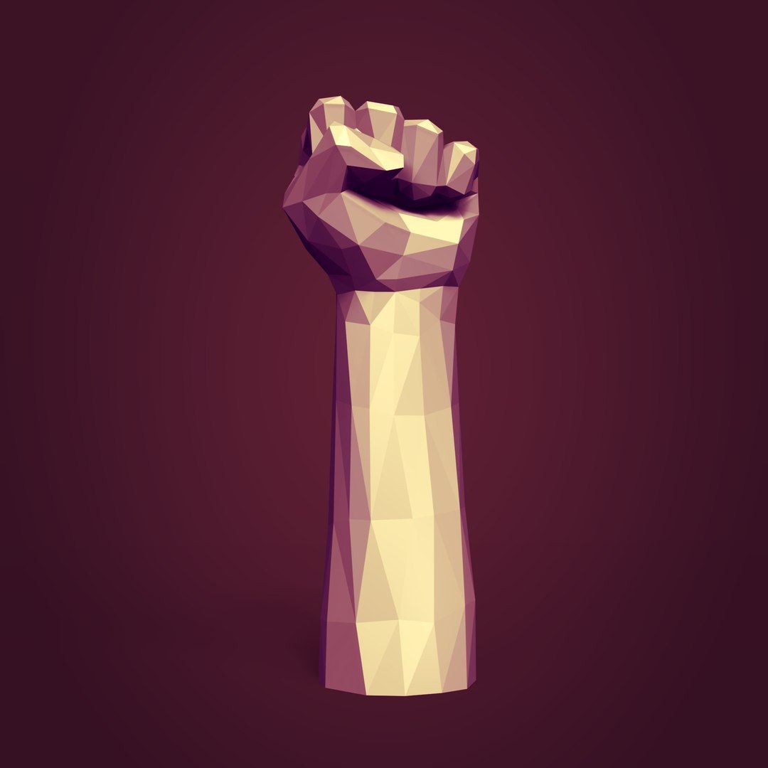 3D 3D Hand Model --- Ready For 3D Printing - TurboSquid 2104911