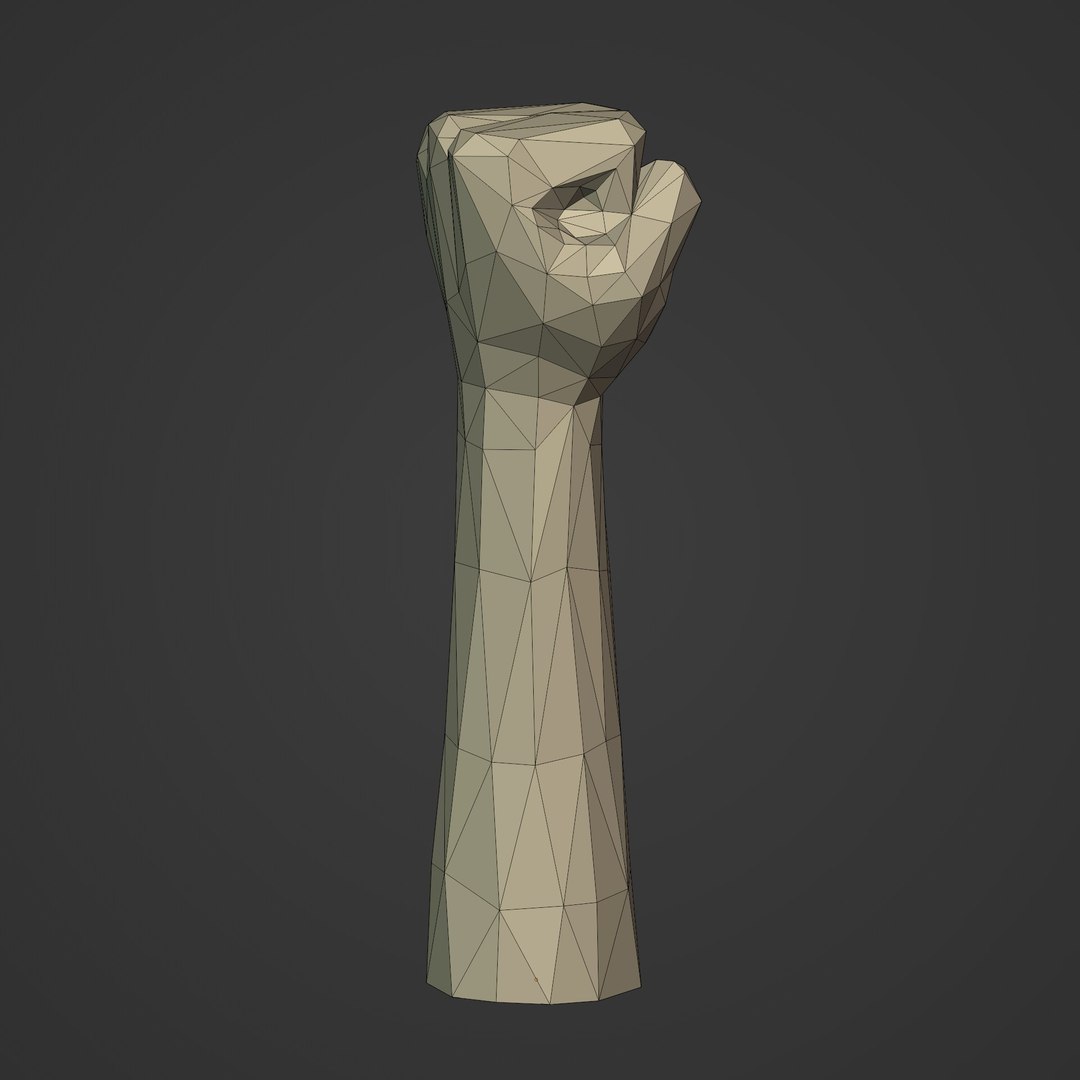 3D 3D Hand Model --- Ready For 3D Printing - TurboSquid 2104911