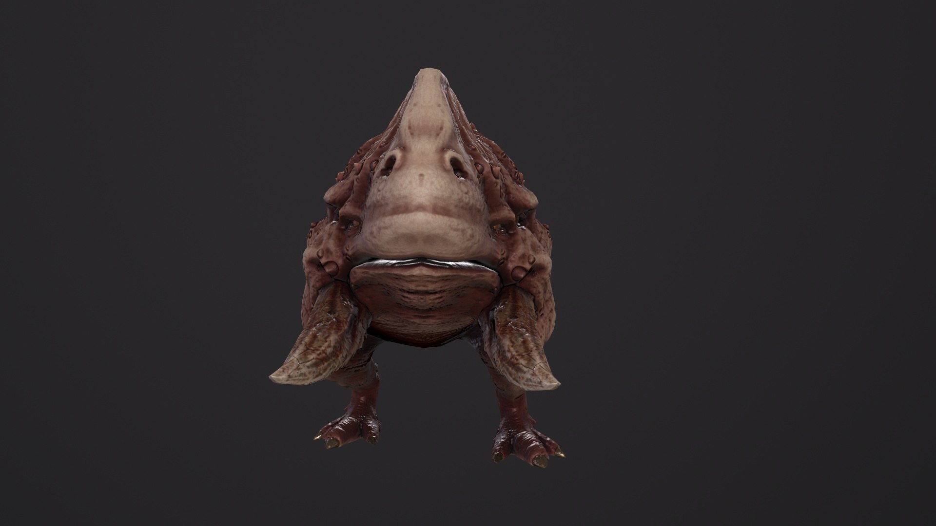 Hell Dog Low-poly Monster 3D - TurboSquid 1789922