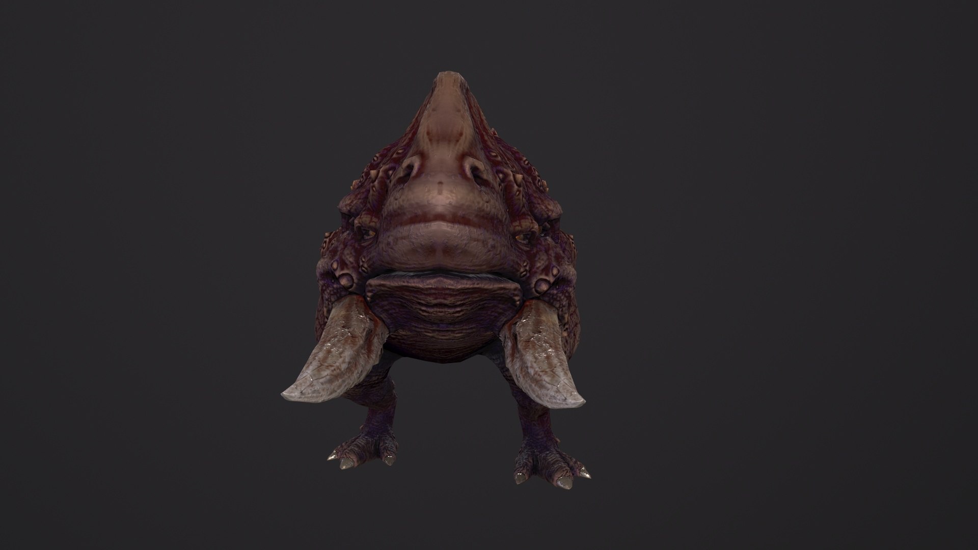 Hell Dog Low-poly Monster 3D - TurboSquid 1789922