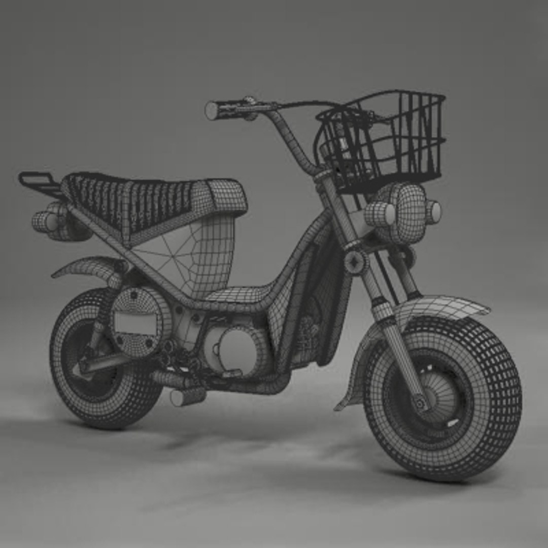 Yamaha Chappy 1998 3d 3ds