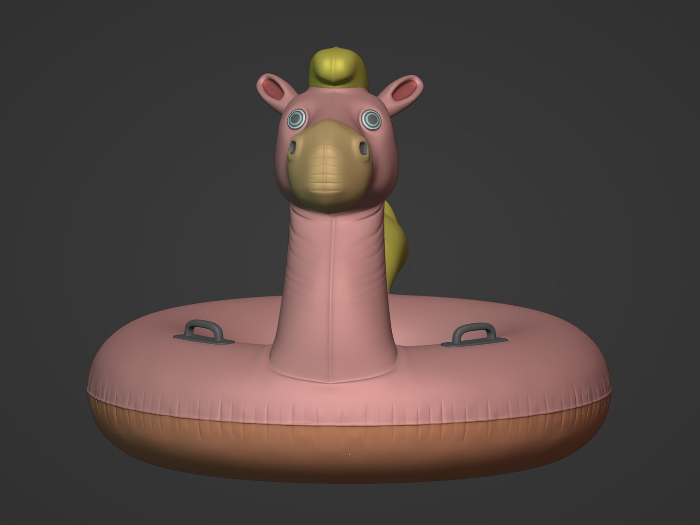3D Inflatable Horse - TurboSquid 2026156