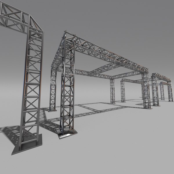3d truss model