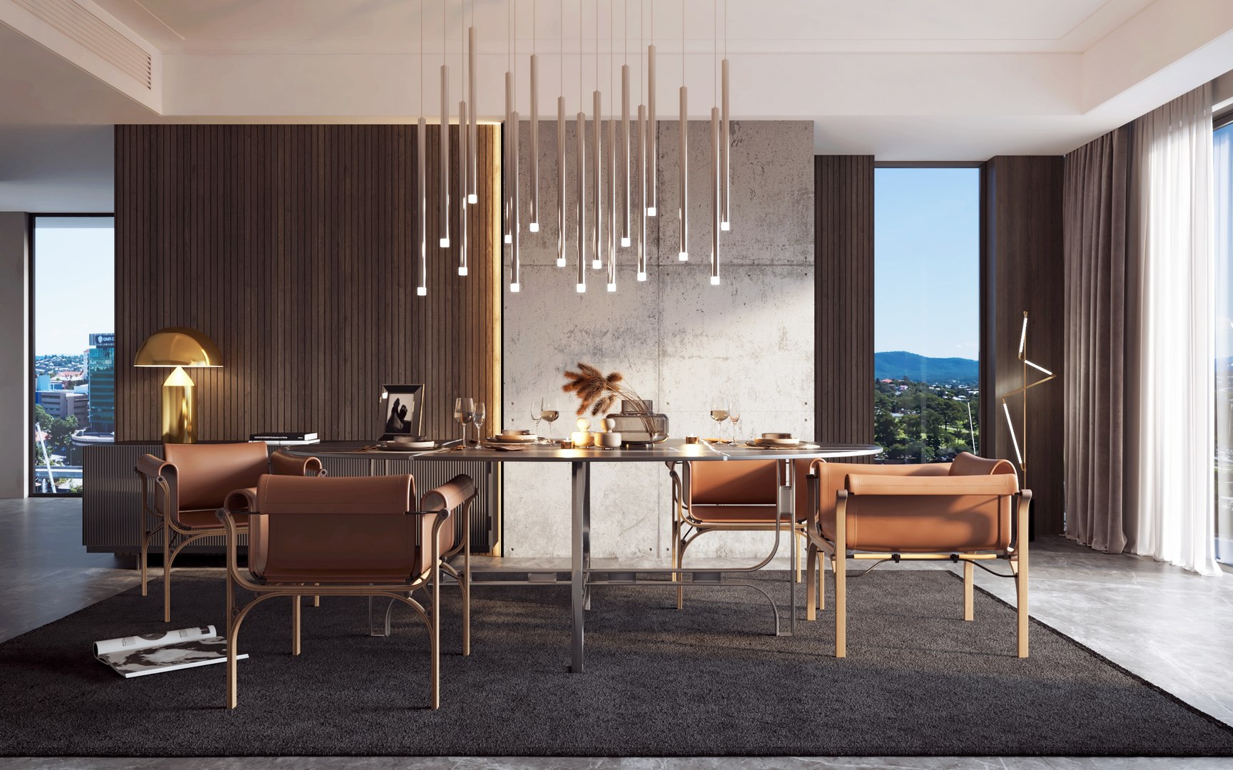 Dining Room Model - TurboSquid 1631985