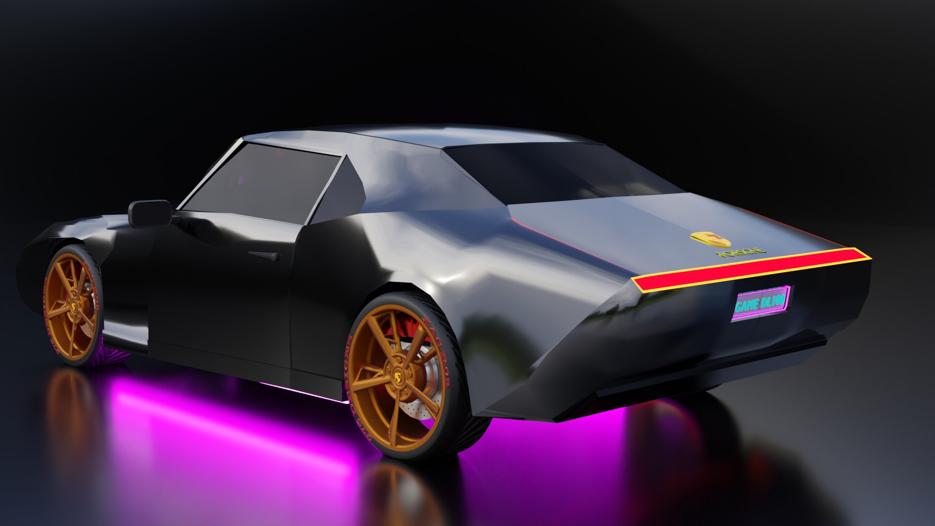 Low Poly Sport Car Model 3D Model - TurboSquid 1916729