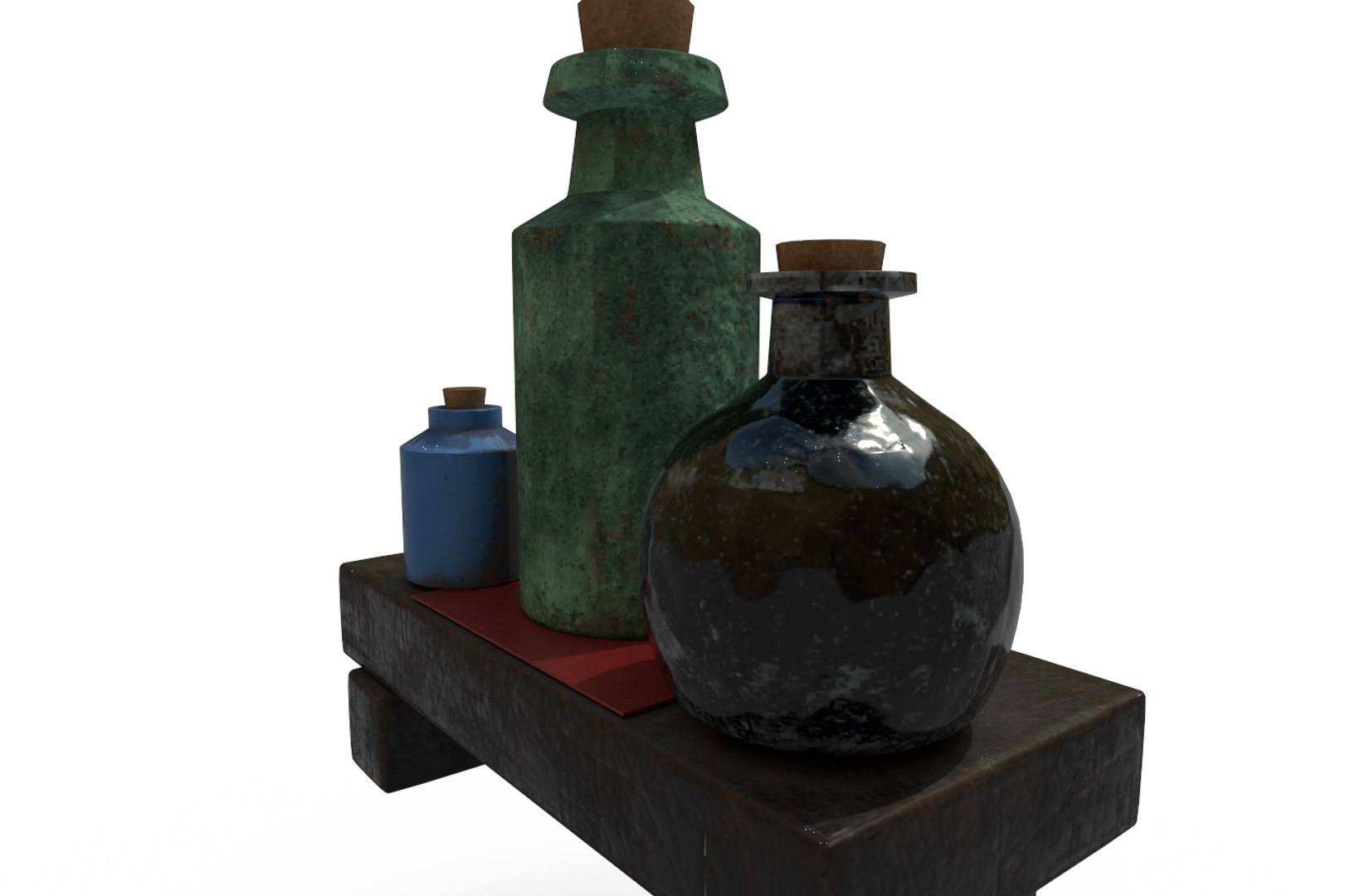 Shelf Poison 3D Model - TurboSquid 1394055