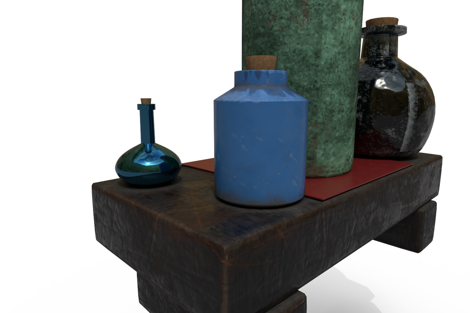 Shelf Poison 3D Model - TurboSquid 1394055
