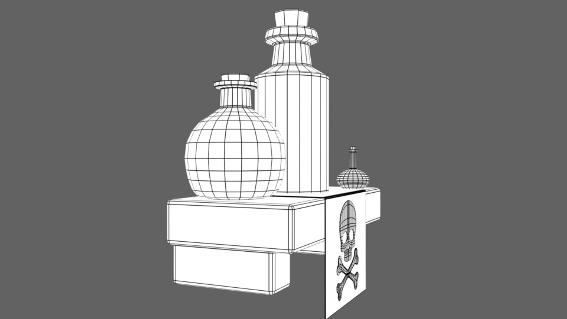 Shelf Poison 3D Model - TurboSquid 1394055