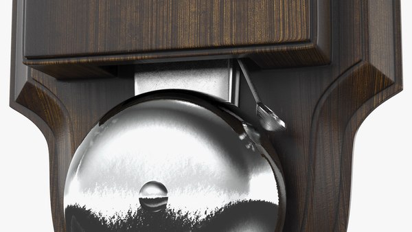 Wired doorbell bell entry door 3D model - TurboSquid 1709311