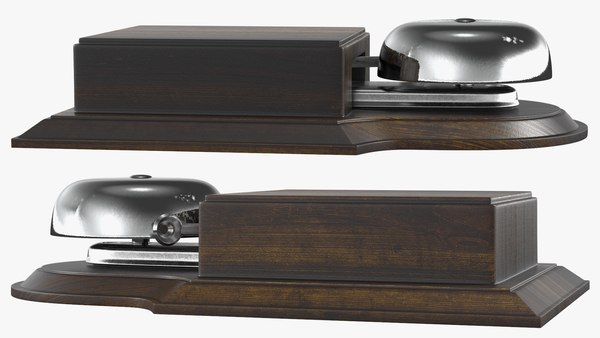 Wired doorbell bell entry door 3D model - TurboSquid 1709311